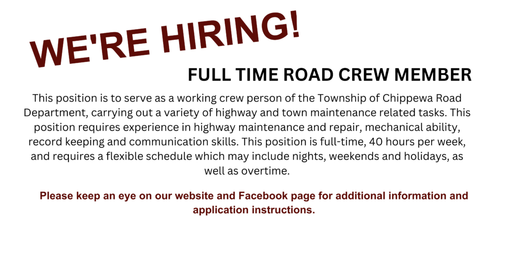 Roads & Public Works | Chippewa Township